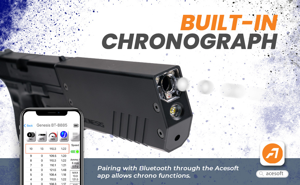 Acetech Genesis COMPACT For Glock G18 & G19 - Airsoft Central