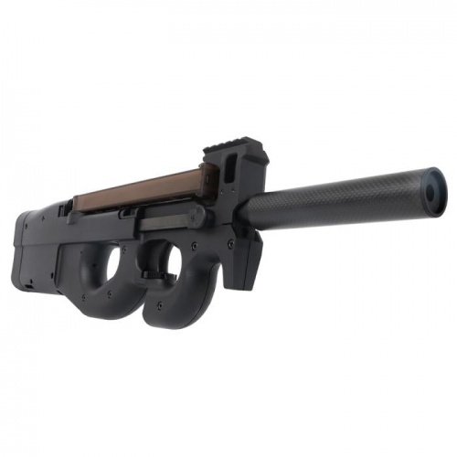 LayLax MODE-2 Carbon Fibre FAT Airsoft Silencer 150mm Long - Airsoft ...