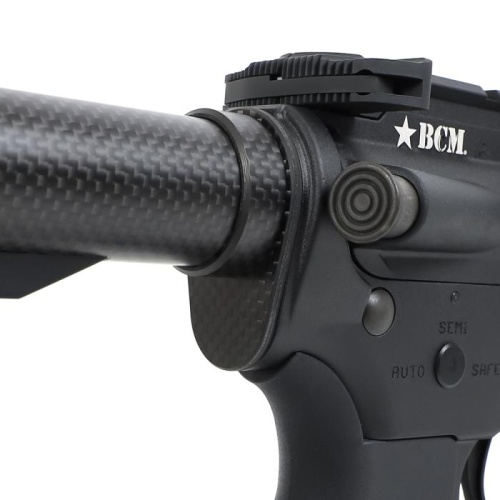 LayLax F.FACTORY Carbon Airsoft M4 AEG End Plate - Airsoft Central