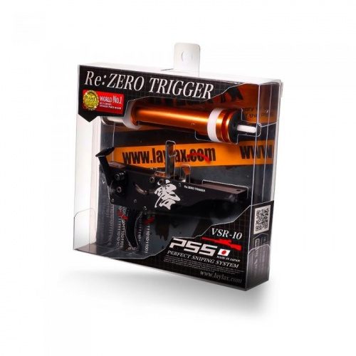 LayLax PSS ZERO Trigger & High Pressure ZERO Piston for Tokyo Marui VSR ...