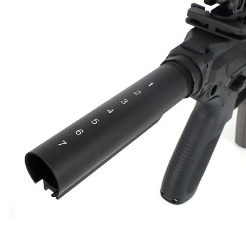 LayLax F.FACTORY Airsoft M4 Short Stock Pipe - Airsoft Central