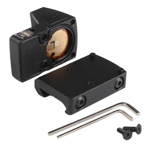 Nuprol Micro Red Dot Airsoft Sight - Black - Airsoft Central