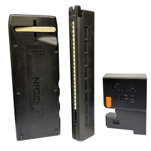 KWA MP9 Gas Magazine Adapter for Odin Innovations M12 Sidewinder Speed ...