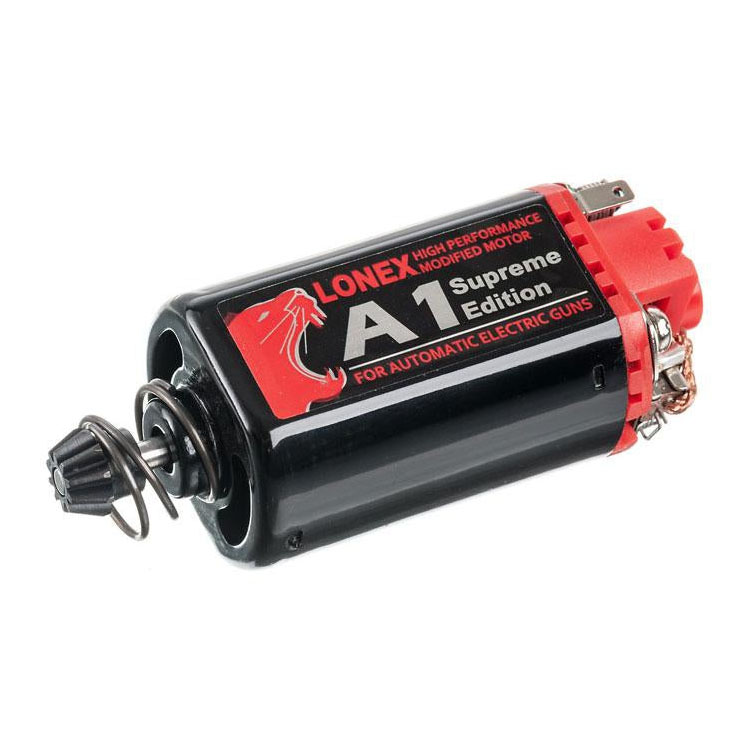 Lonex A1 Supreme Ultra High Speed Airsoft Motor 45K RPM - Short Shaft ...