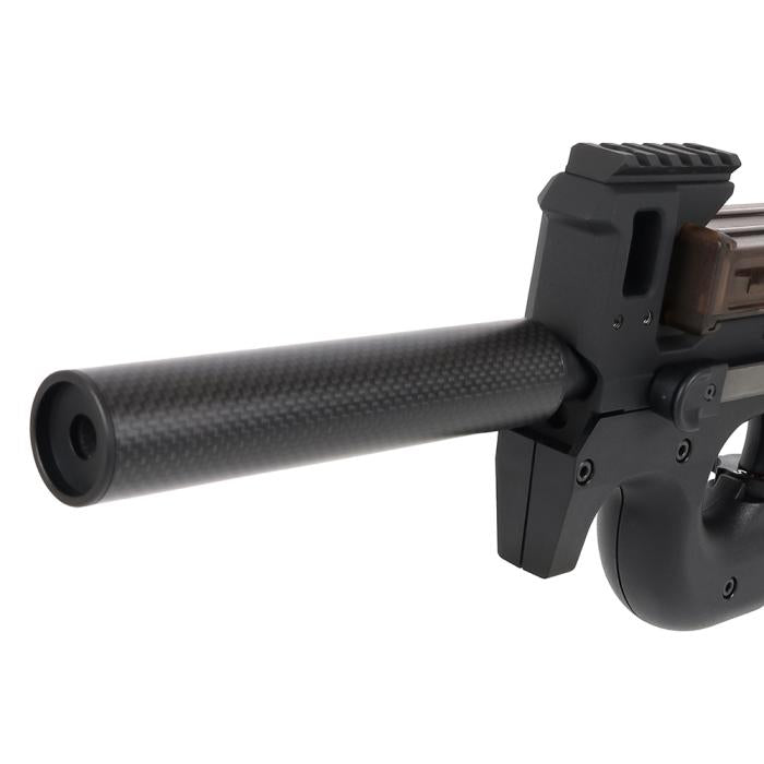 LayLax MODE-2 Carbon Fibre FAT Airsoft Silencer 150mm Long - Airsoft ...