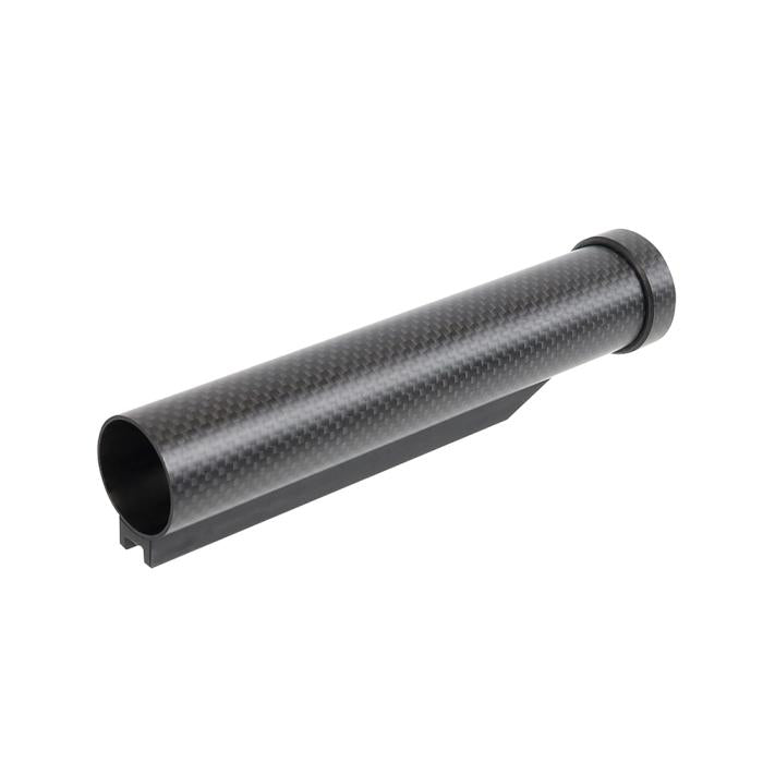 LayLax F.FACTORY Airsoft M4 Carbon Stock Buffer Tube - Airsoft Central
