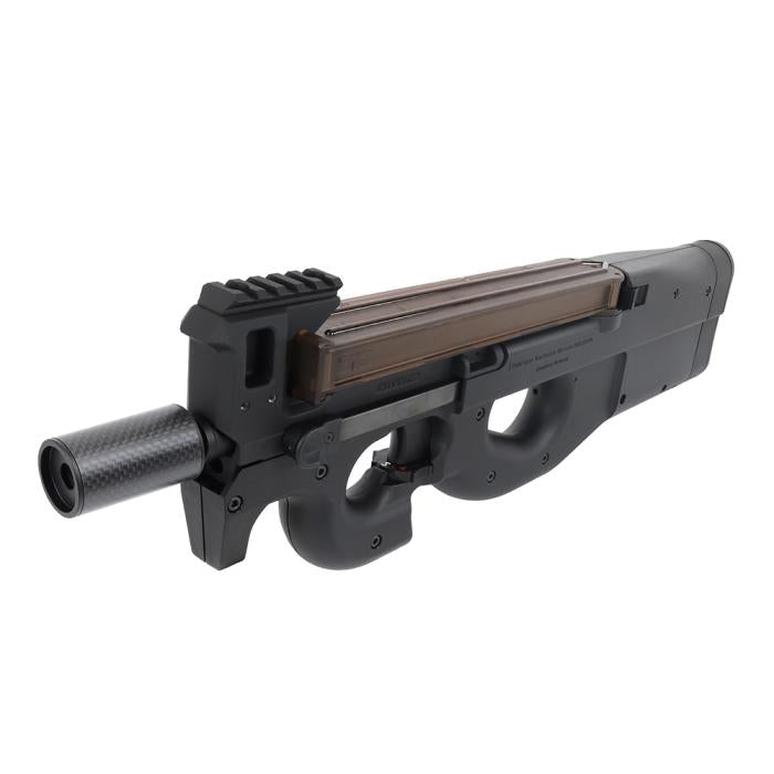 LayLax MODE-2 Carbon Fibre FAT Silencer 54mm Long - Airsoft Central