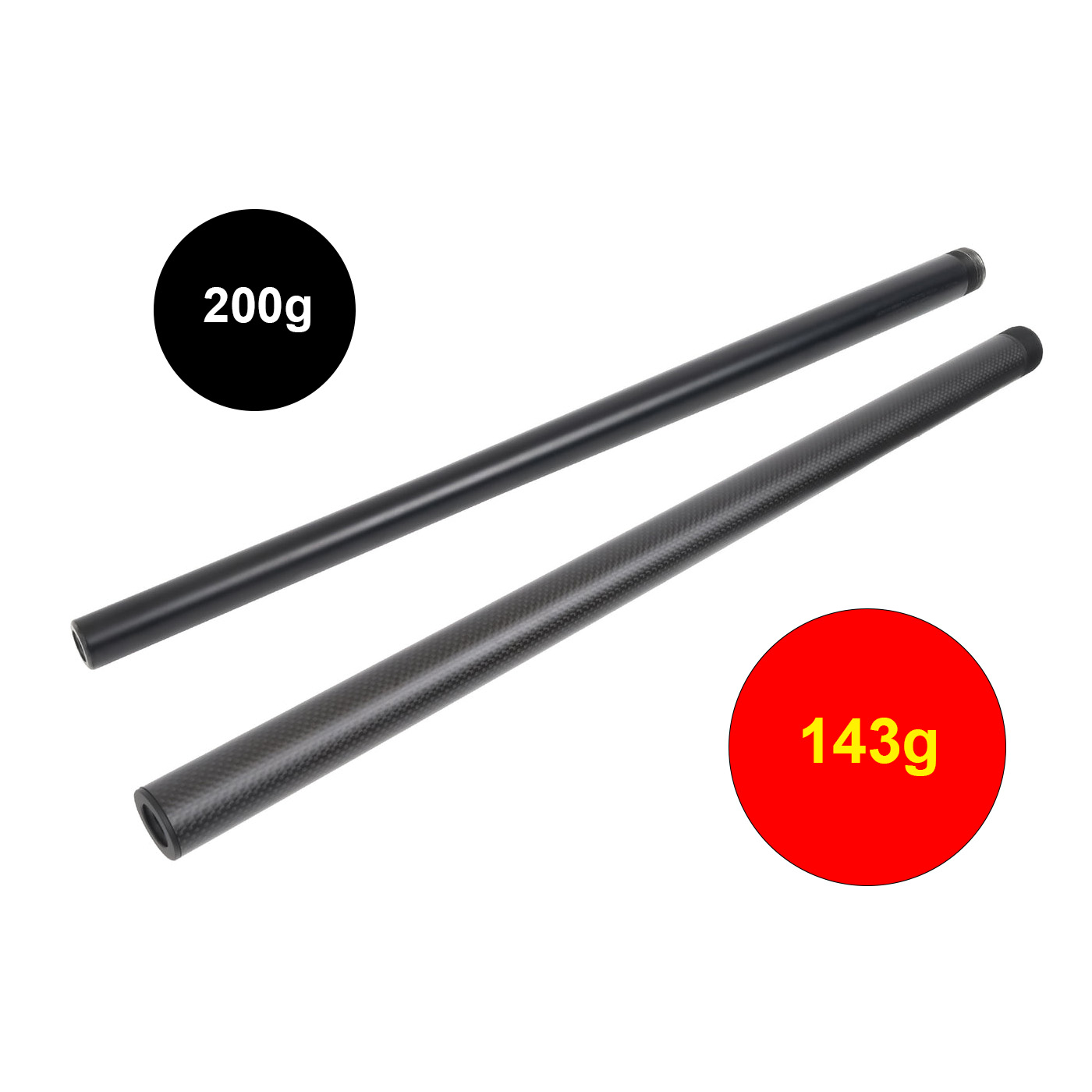 LayLax PSS Carbon Outer Barrel for Tokyo Marui VSR-10 - Airsoft Central