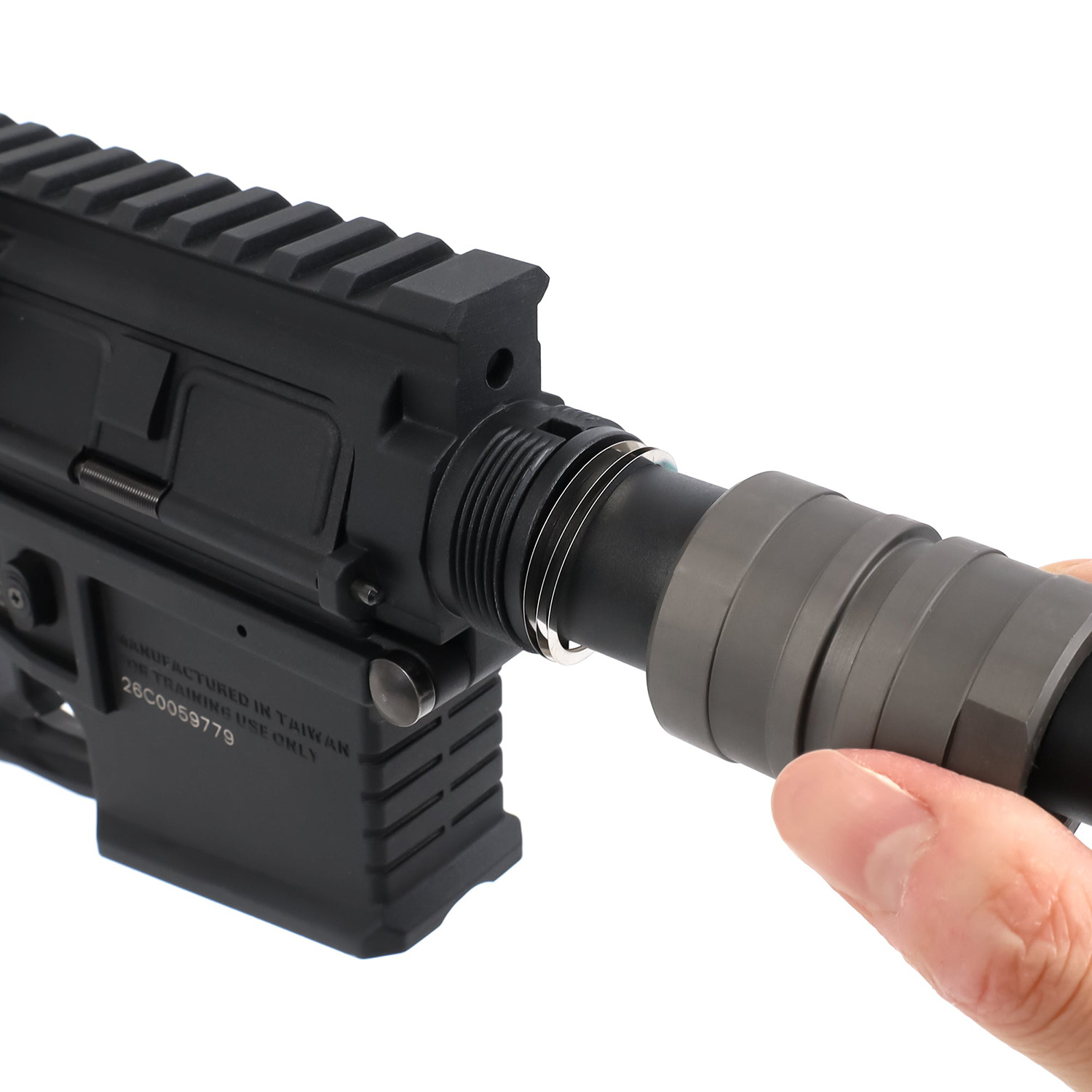 LayLax F.FACTORY M4 Outer Barrel Adjustment Shim Ring Set - Airsoft Central