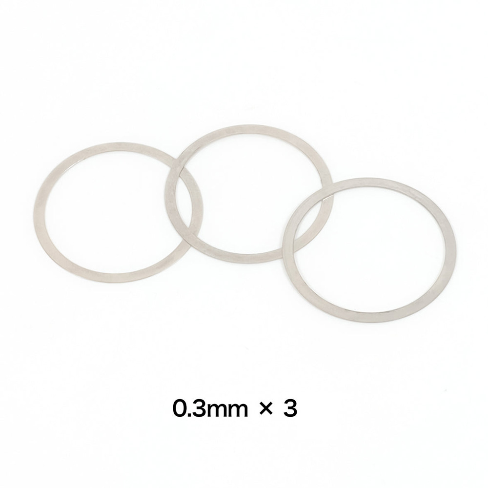 LayLax F.FACTORY M4 Outer Barrel Adjustment Shim Ring Set - Airsoft Central