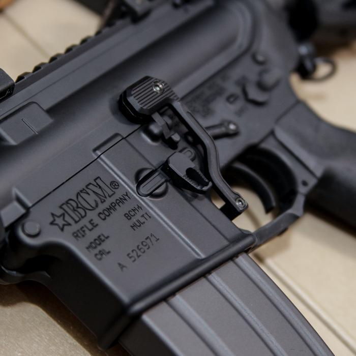 LayLax F.FACTORY Tokyo Marui M4A1 MWS Ambidextrous Bolt Catch - Airsoft Central