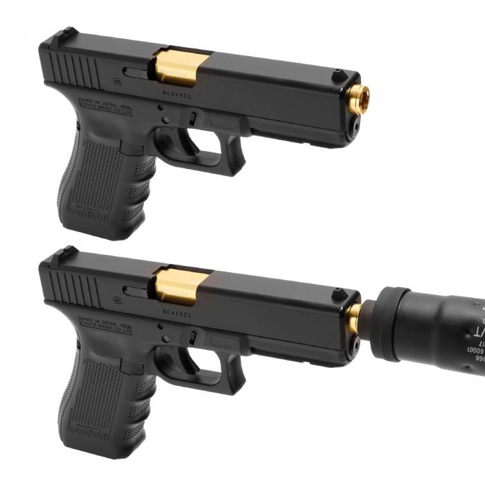 LayLax NINE BALL Tokyo Marui Glock 17 Non-Recoiling 2 Way Fixed Outer ...