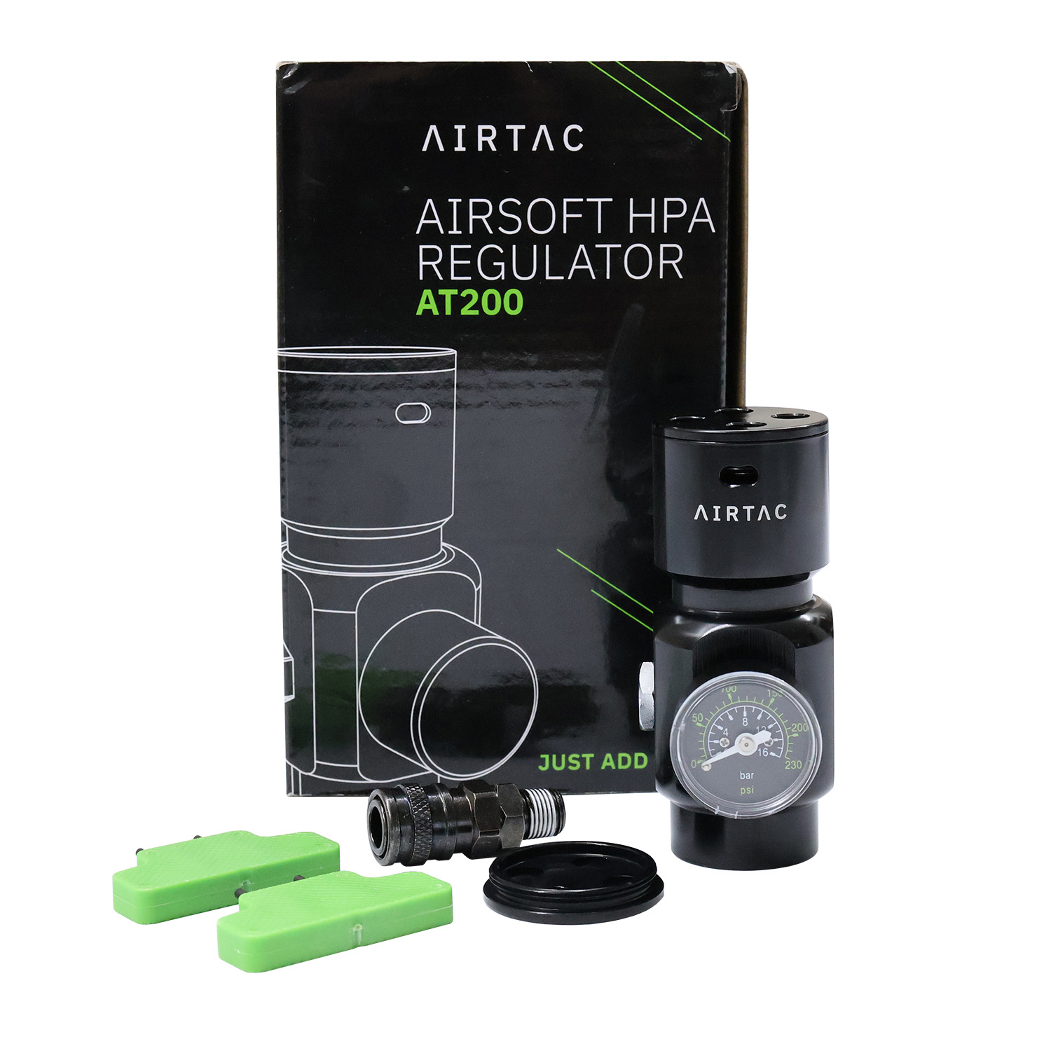 AIRTAC AT200 HPA Airsoft Regulator - Airsoft Central