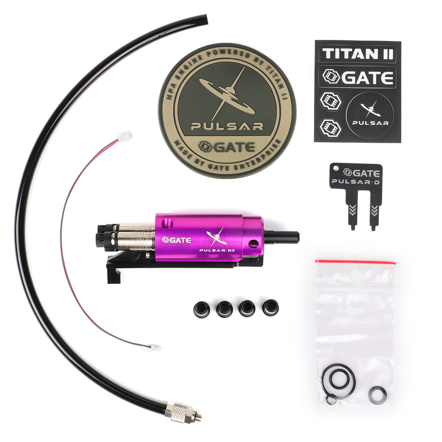 Gate PULSAR D2 Dual Solenoid HPA Airsoft Engine - Airsoft Central