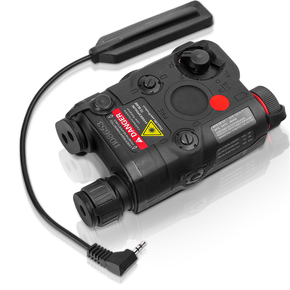 Airsoft AN / PEQ-15 Red Dot Laser and Torch Module - Black - Airsoft ...