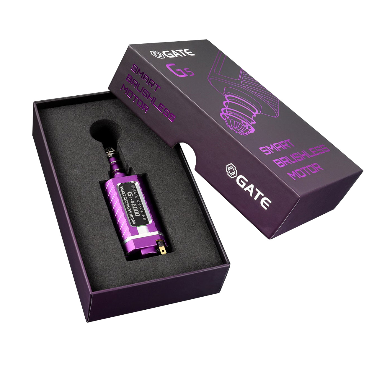 Gate G5 Smart Brushless Airsoft AEG Motor - Airsoft Central