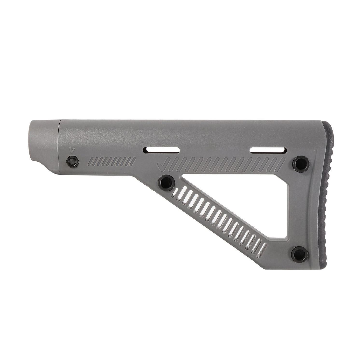 Vorsk VMP-2 Fixed DMR M4 Stock - Grey - Airsoft Central