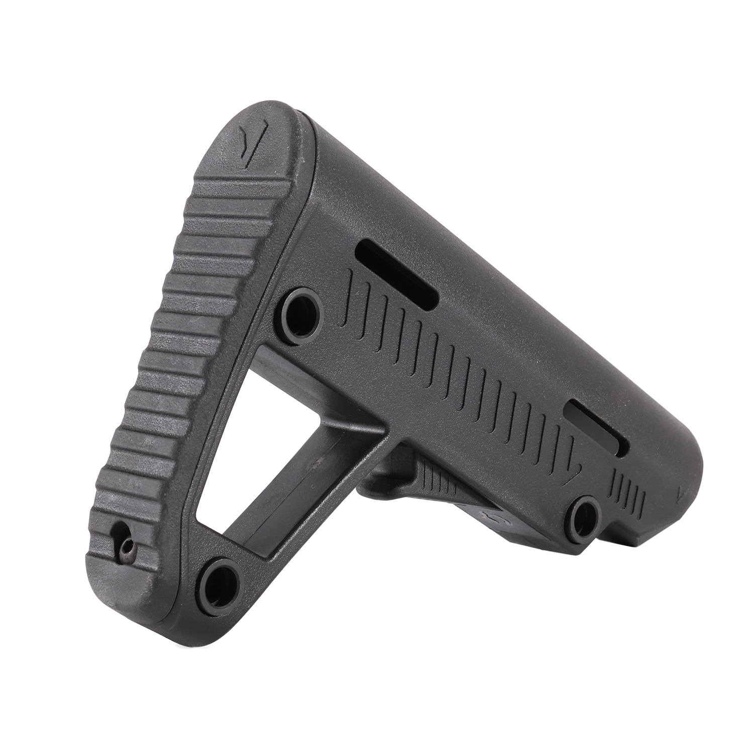 Vorsk VMP-2 Retractable DMR M4 Stock - Black - Airsoft Central