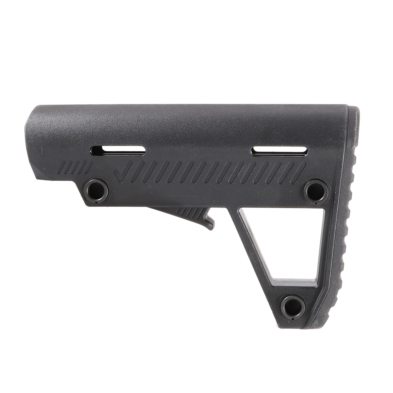Vorsk VMP-2 Retractable DMR M4 Stock - Black - Airsoft Central