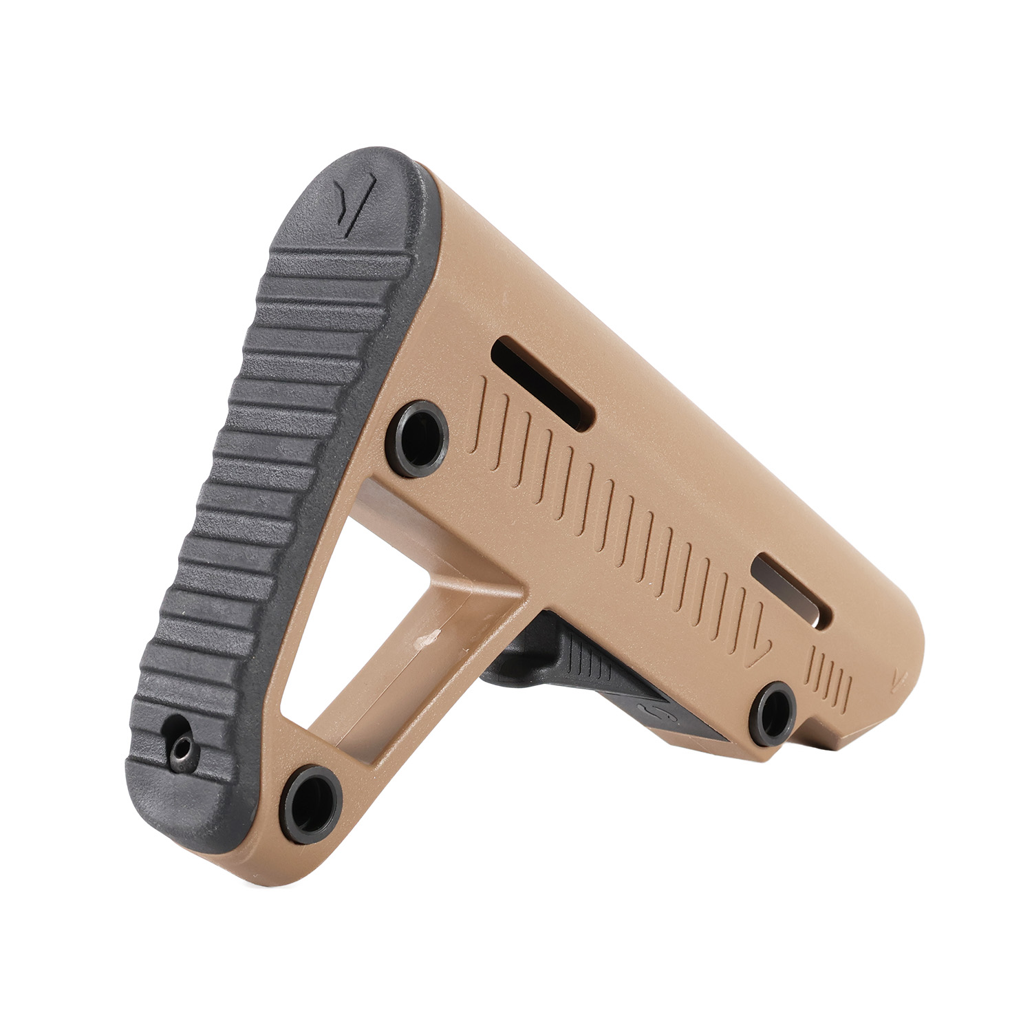 Vorsk VMP-2 Retractable DMR M4 Stock - Tan - Airsoft Central