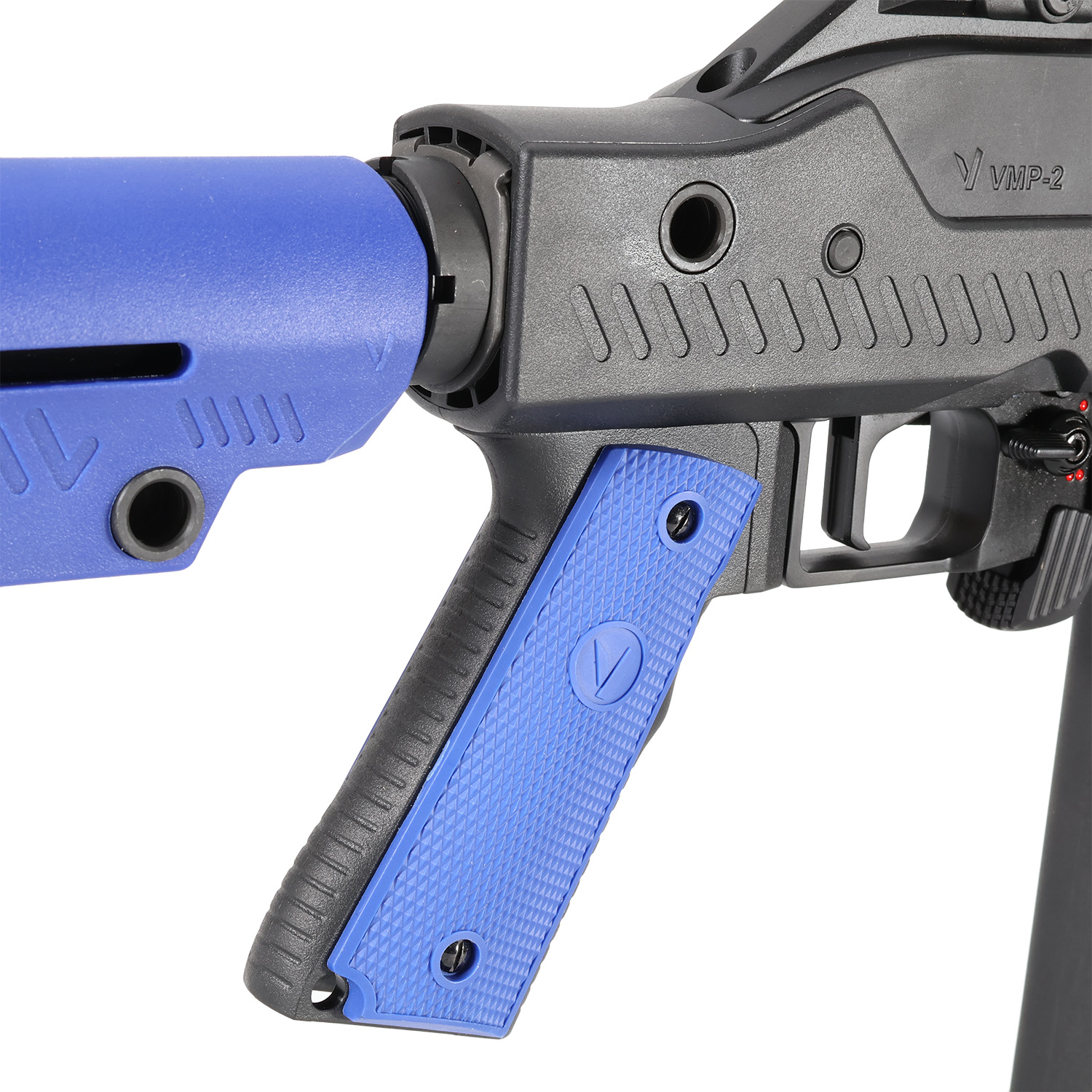 Vorsk VMP-2M Gas Blow Back Airsoft Rifle - Two Tone Blue - Airsoft Central