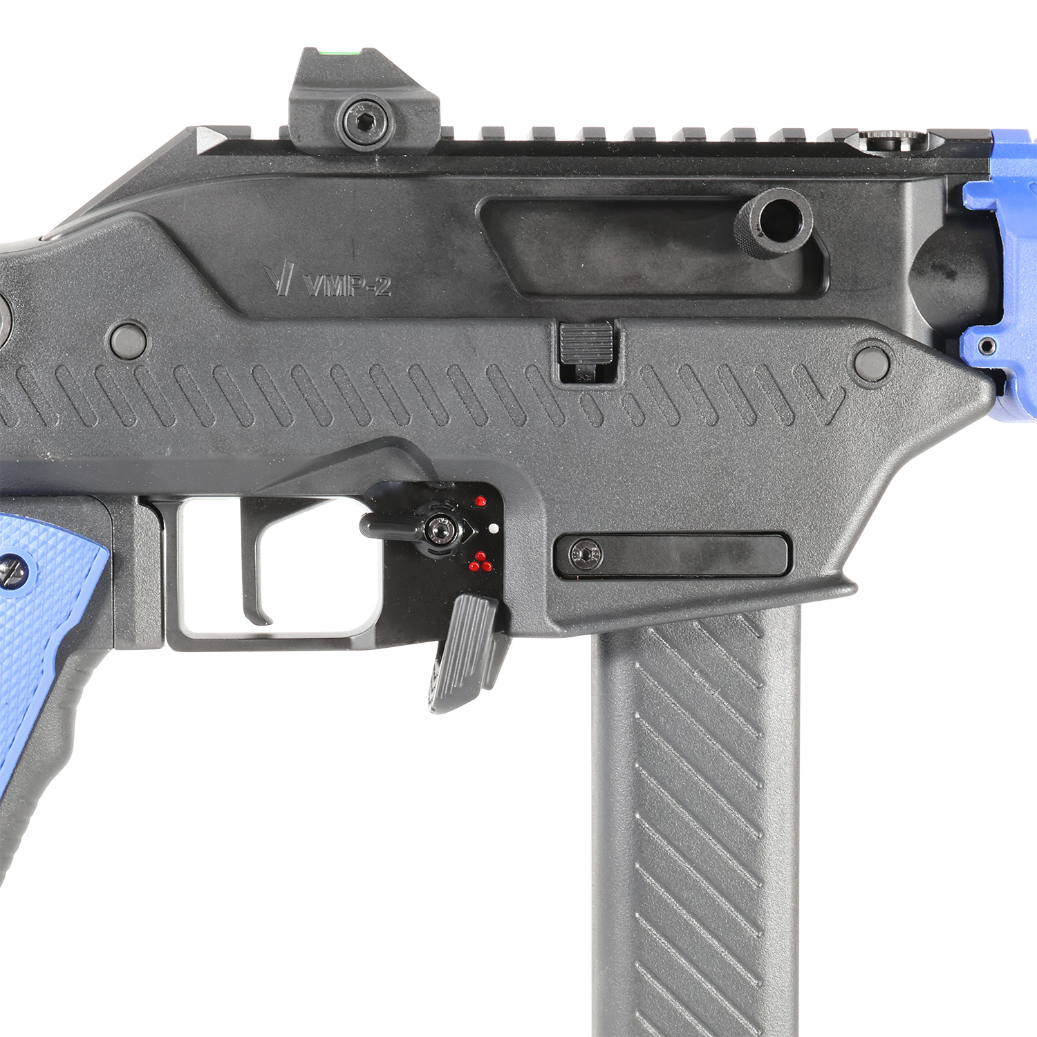 Vorsk VMP-2M Gas Blow Back Airsoft Rifle - Two Tone Blue - Airsoft Central