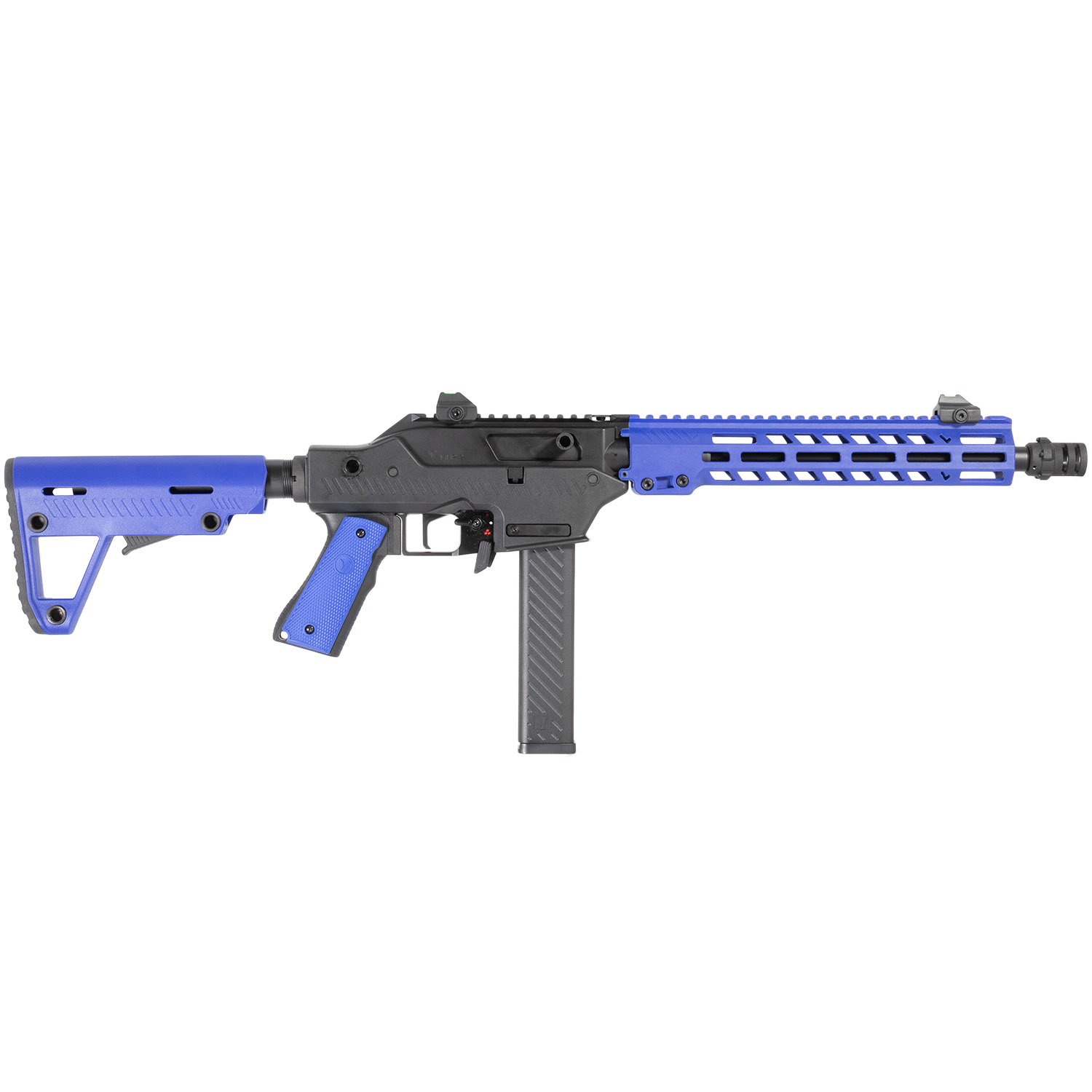 Vorsk VMP-2M Gas Blow Back Airsoft Rifle - Two Tone Blue - Airsoft Central