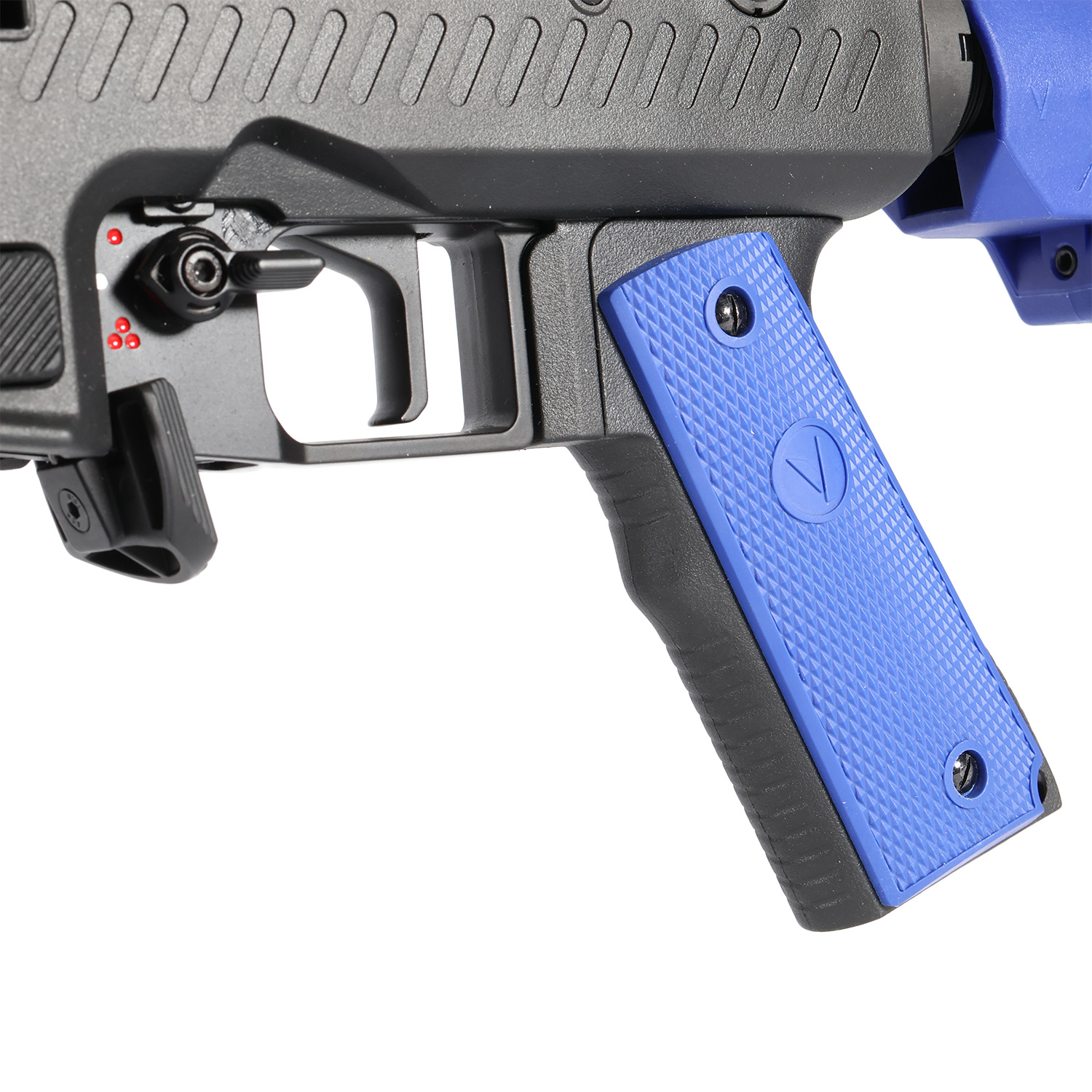 Vorsk VMP-2M Gas Blow Back Airsoft Rifle - Two Tone Blue - Airsoft Central