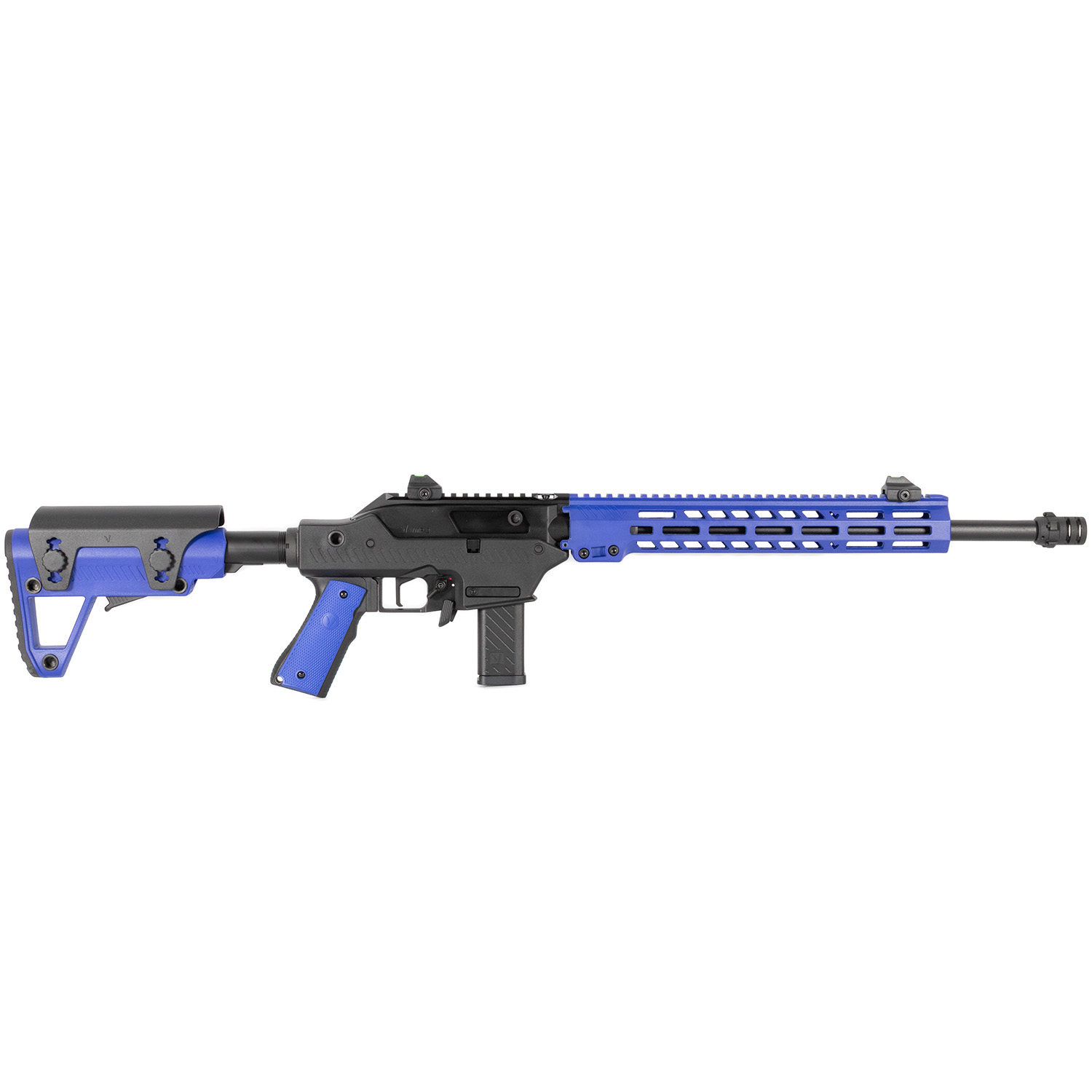 Vorsk VMP-2MD Gas Blow Back Airsoft DMR - Two Tone Blue - Airsoft Central