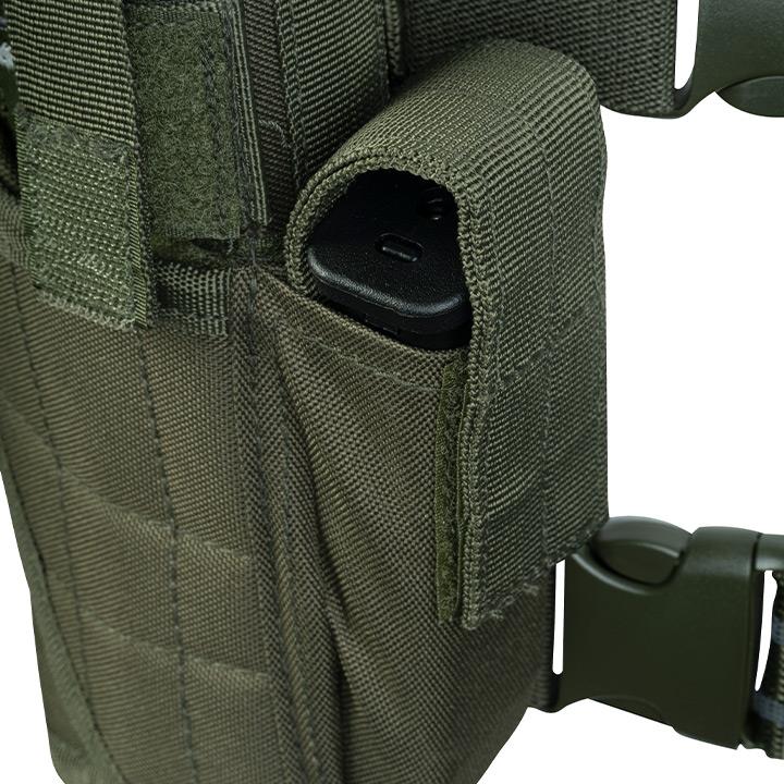 Viper Tactical Adjustable Airsoft Leg Holster - Green - Airsoft Central