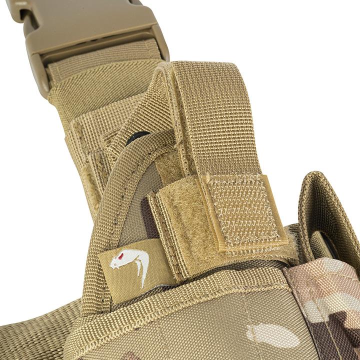 Viper Tactical Adjustable Airsoft Leg Holster - VCAM Camo - Airsoft Central