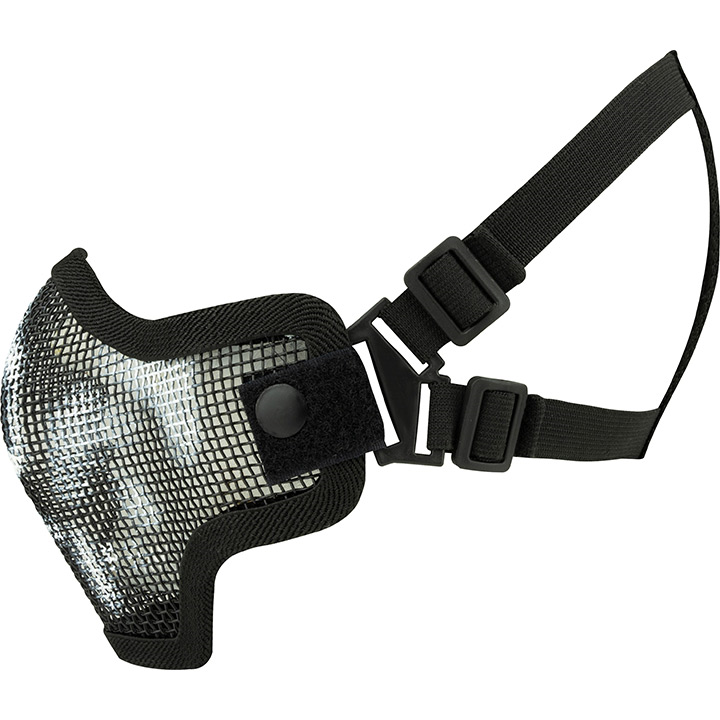 Viper Tactical Crossteel Metal Mesh Reinforced Mask - Skull Black ...