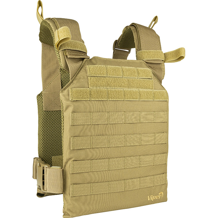 Viper Tactical Airsoft Elite Carrier Rig Vest MOLLE - Tan - Airsoft Central