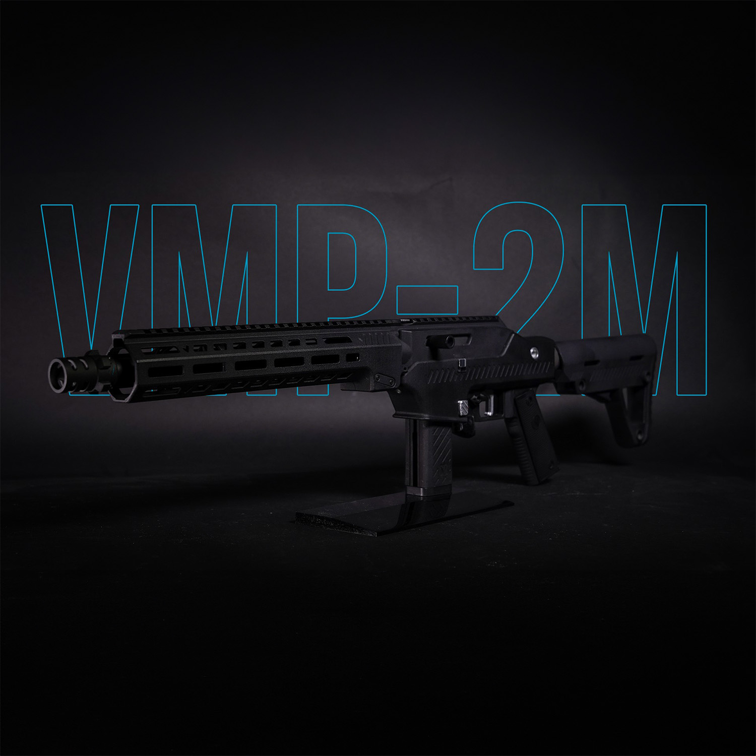 Vorsk VMP-2M Gas Blow Back Airsoft Rifle - Black - Airsoft Central