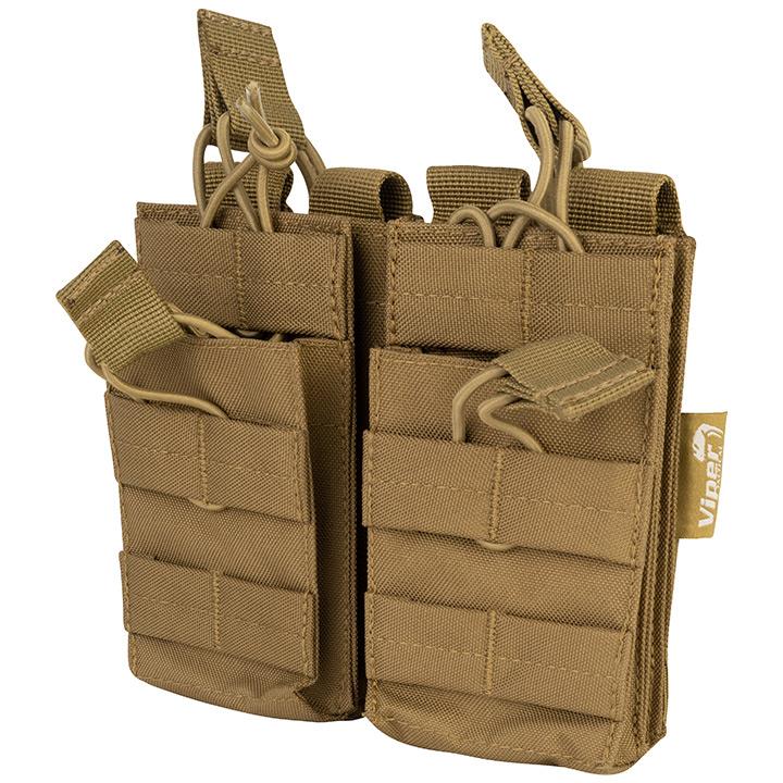 Viper Tactical Airsoft Double Duo Rifle Magazine Pouch - Tan - Airsoft ...