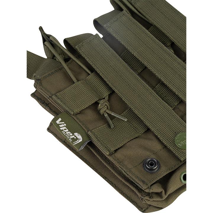 Viper Tactical Airsoft Double Duo Rifle Magazine Pouch - Green ...