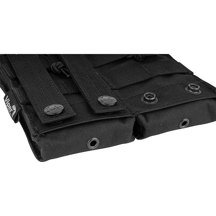 Viper Tactical Airsoft Double Rifle Magazine Pouch - Black - Airsoft ...