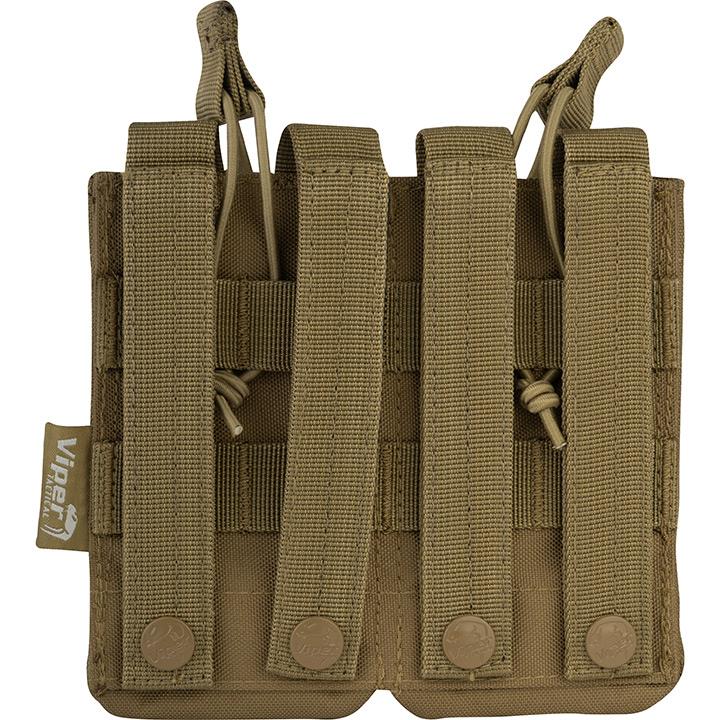 Viper Tactical Airsoft Double Rifle Magazine Pouch - Tan - Airsoft Central