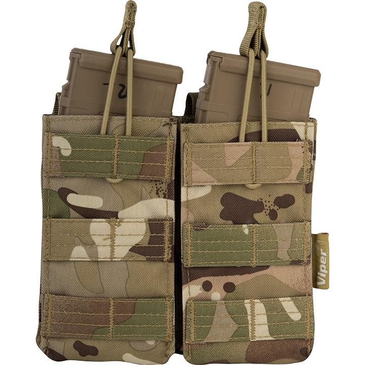 Viper Tactical Airsoft Double Rifle Magazine Pouch - VCAM Camo ...