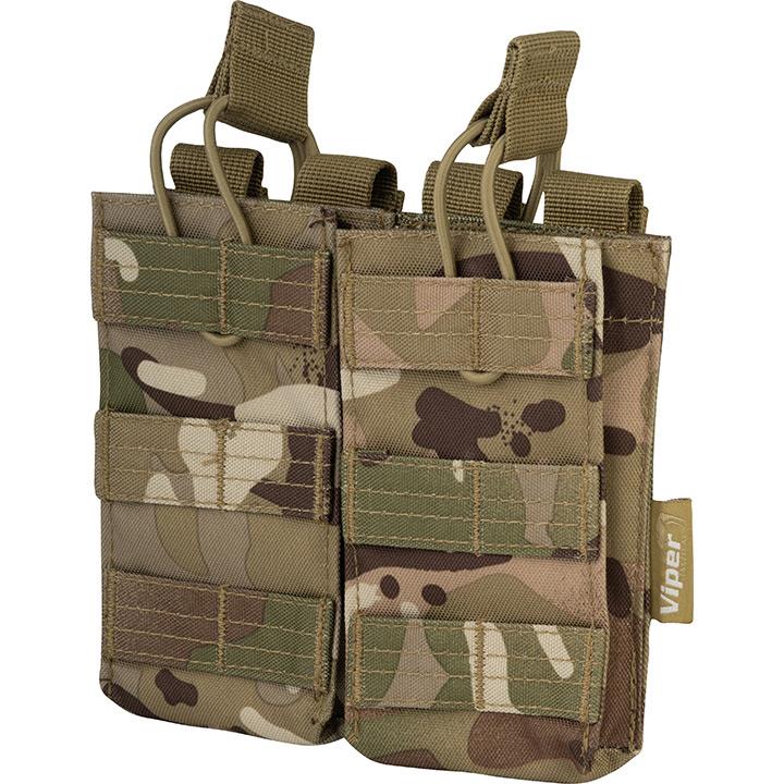 Viper Tactical Airsoft Double Rifle Magazine Pouch - VCAM Camo ...