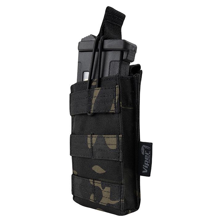 Viper Tactical Airsoft Single Rifle Magazine Pouch - VCAM Black Camo ...