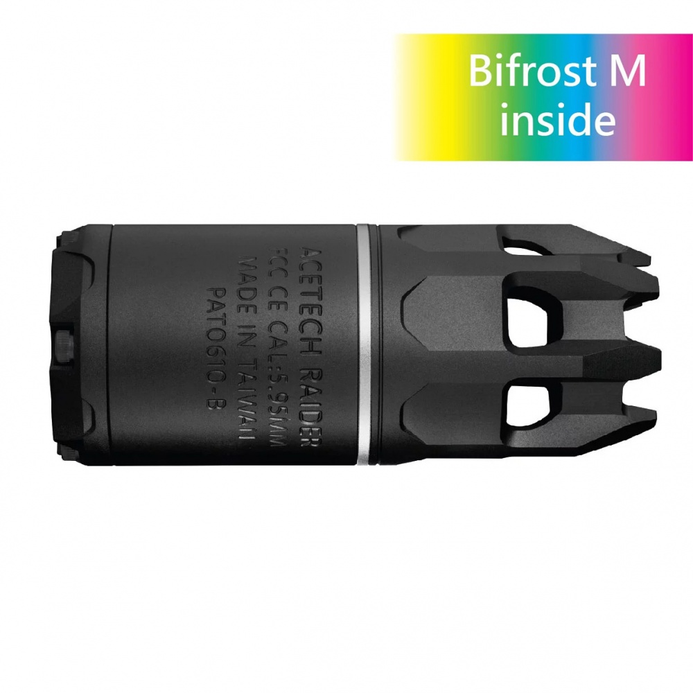 Acetech Raider Airsoft Tracer Unit with Bifrost M RGB Muzzle Flash Simulation - Black - Airsoft ...