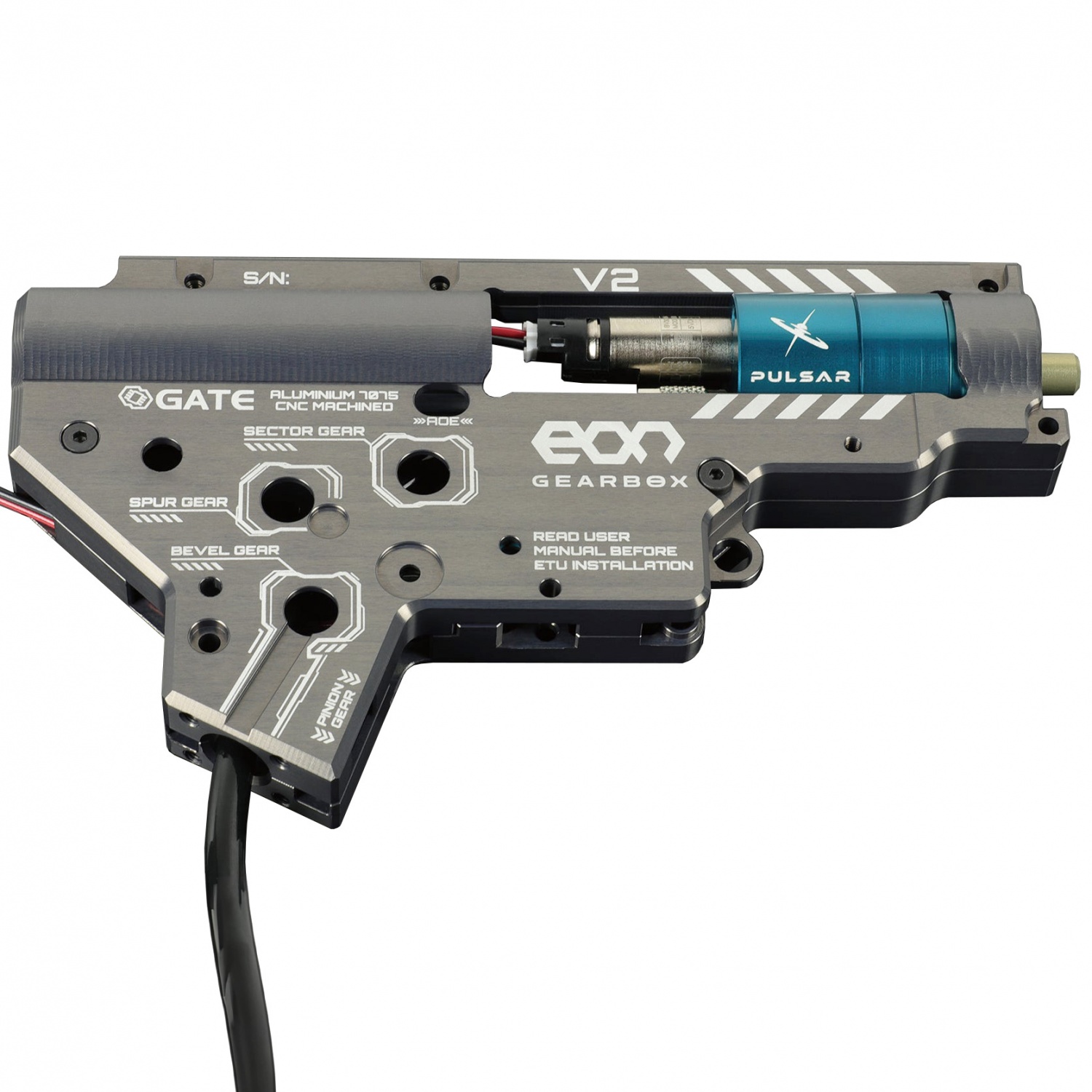 Gate PULSAR S Single Solenoid HPA Airsoft Engine - Airsoft Central
