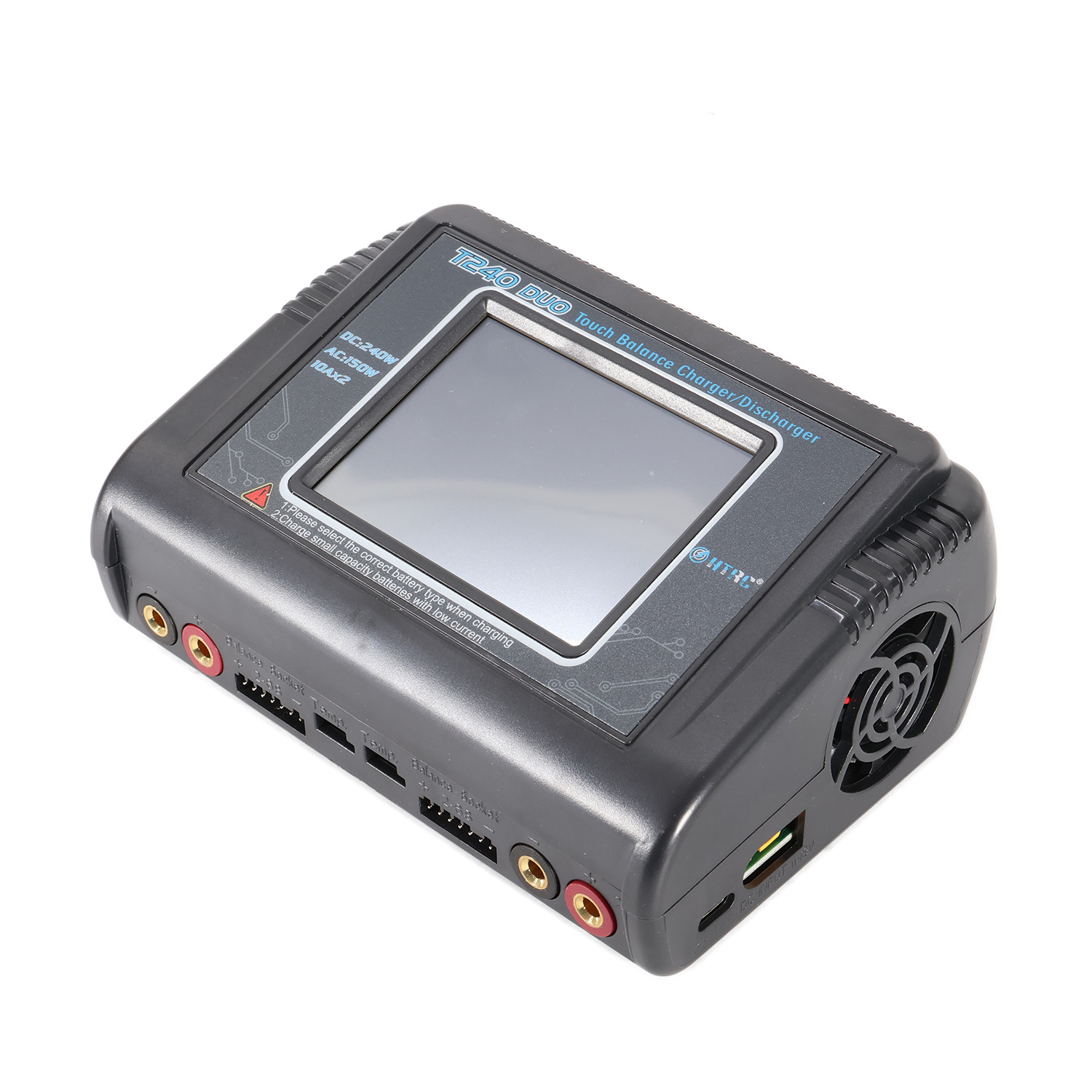 T240 Duo NiMh & LiPo Balance Dual Airsoft Battery Charger - Airsoft Central