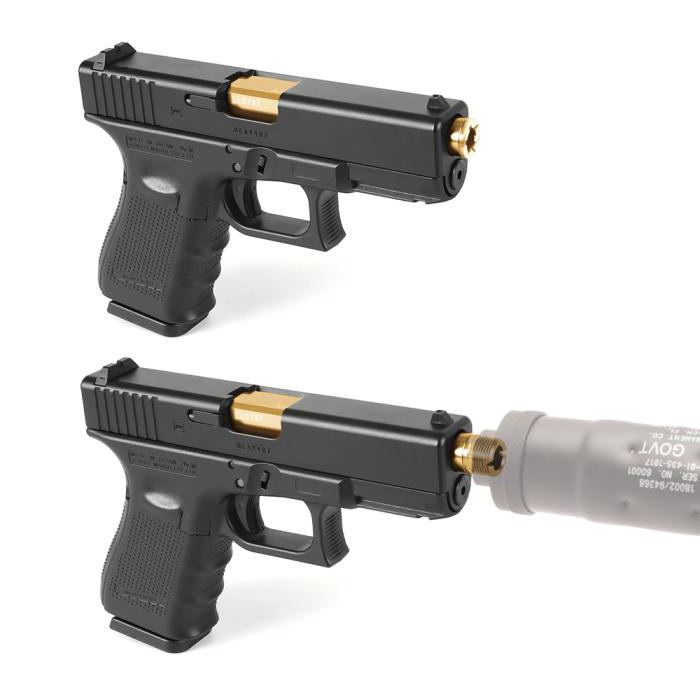 LayLax NINE BALL Tokyo Marui Glock 19 Non-Recoiling 2 Way Fixed Outer ...