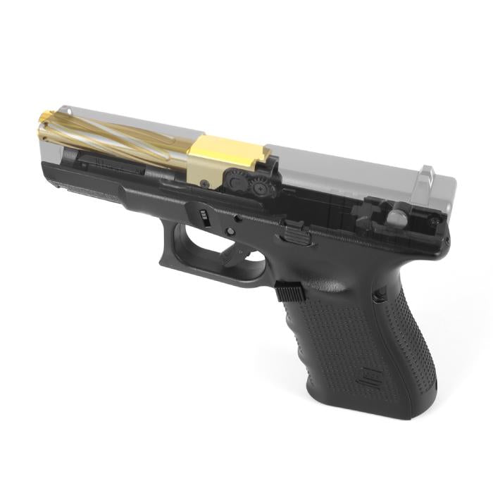 LayLax NINE BALL Tokyo Marui Glock 19 Non-Recoiling Fixed Twisted Outer ...