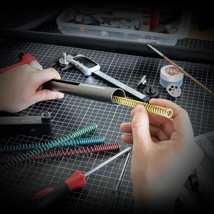 LayLax PSS10 Tokyo Marui VSR-10 Colour Coded 130SP Spring - GOLD ...