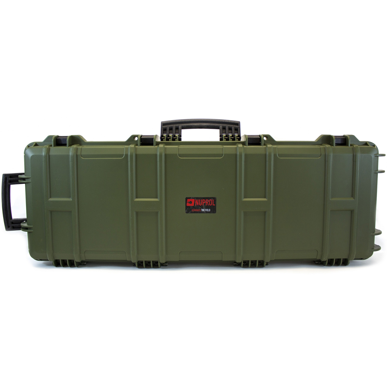 Nuprol Large Hard Airsoft Case With Wave Foam - Green - Airsoft Central