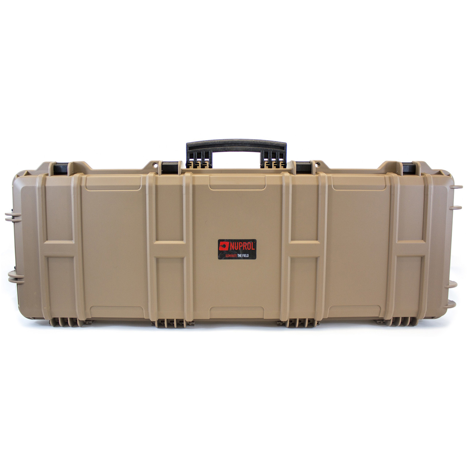 Nuprol Large Hard Airsoft Case With Wave Foam - Tan - Airsoft Central