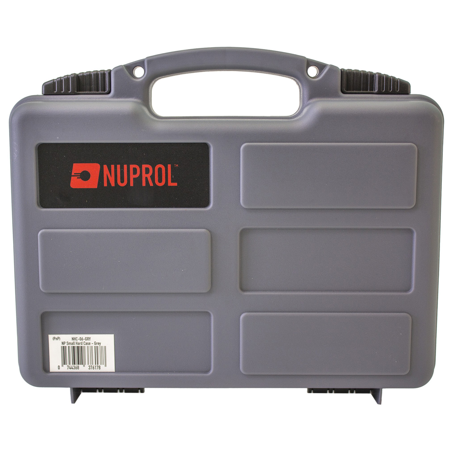 Nuprol Small Hard Case With Wave Foam - Grey - Airsoft Central